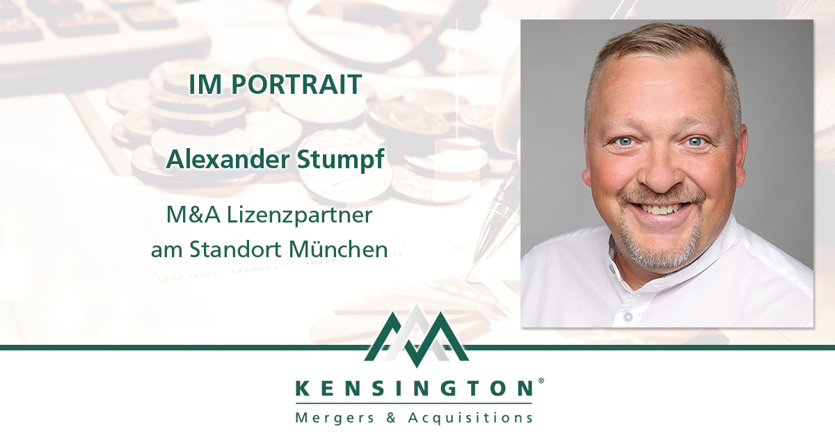 M&A Lizenzpartner Alexander Stumpf im Portrait | KENSINGTON M&A GmbH